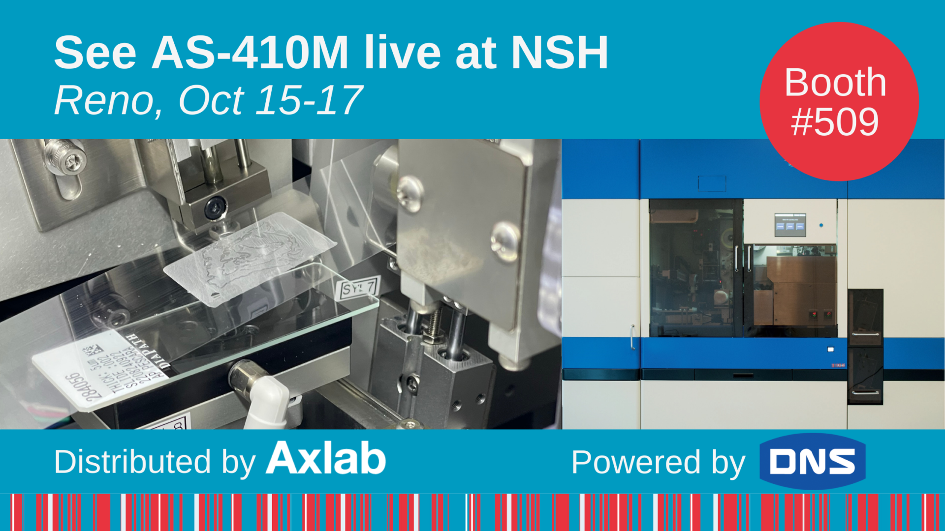 AS-410M at「2022 NSH Convention」 | Dainiippon Seiki Co.,Ltd.